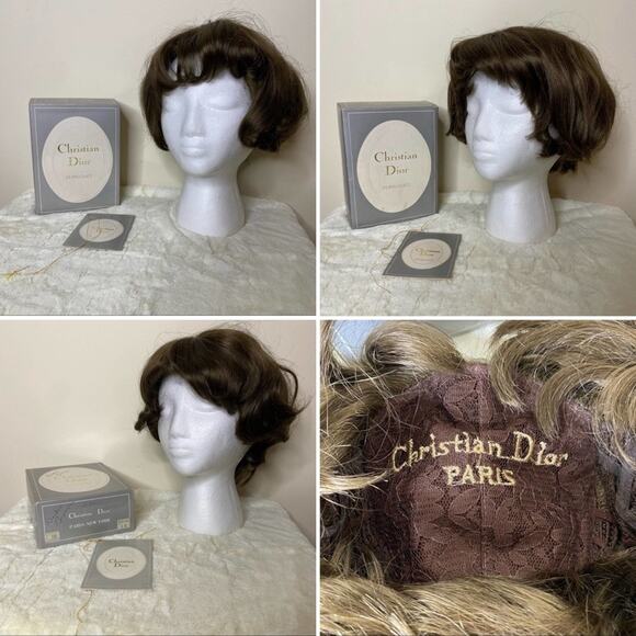 Dior | Hair | Vintage Christian Dior Short Hair Wig Ny Paris Diorina ...